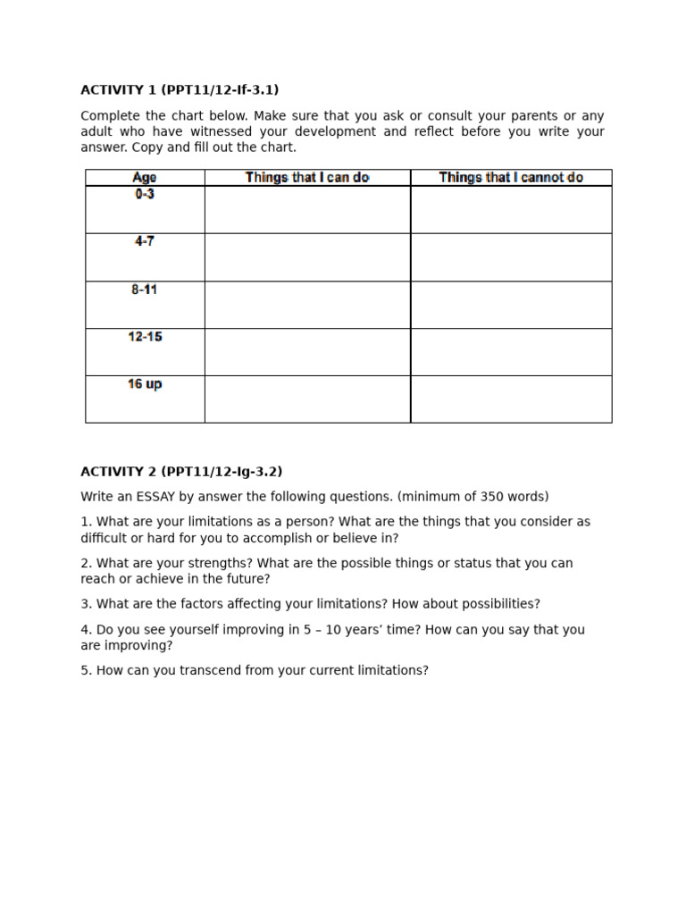 Portfolio Output - Lesson 3 | PDF