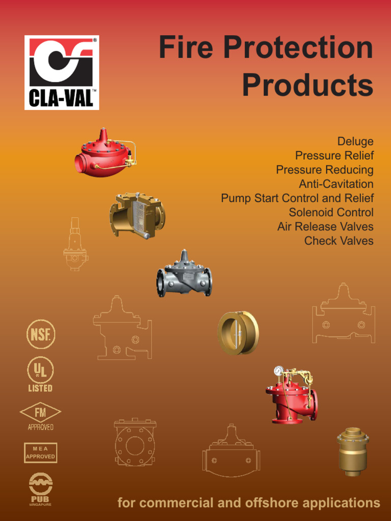Cla-Val - Fire Products Catalog | PDF