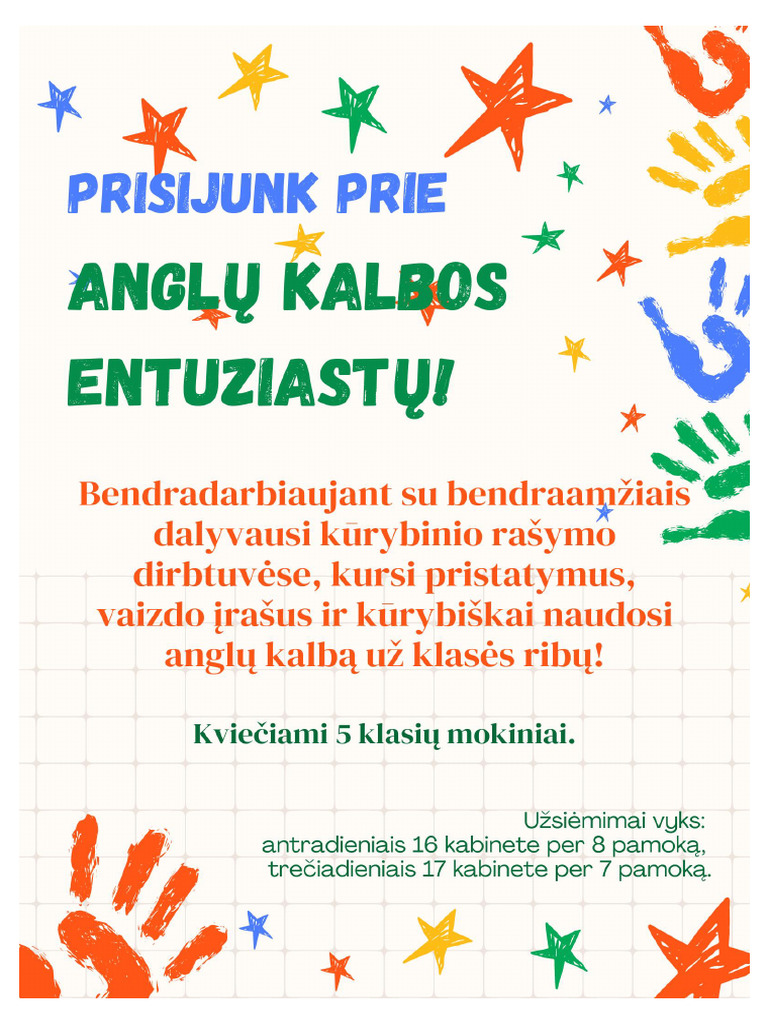 Anglu Kalbos Burelio | PDF