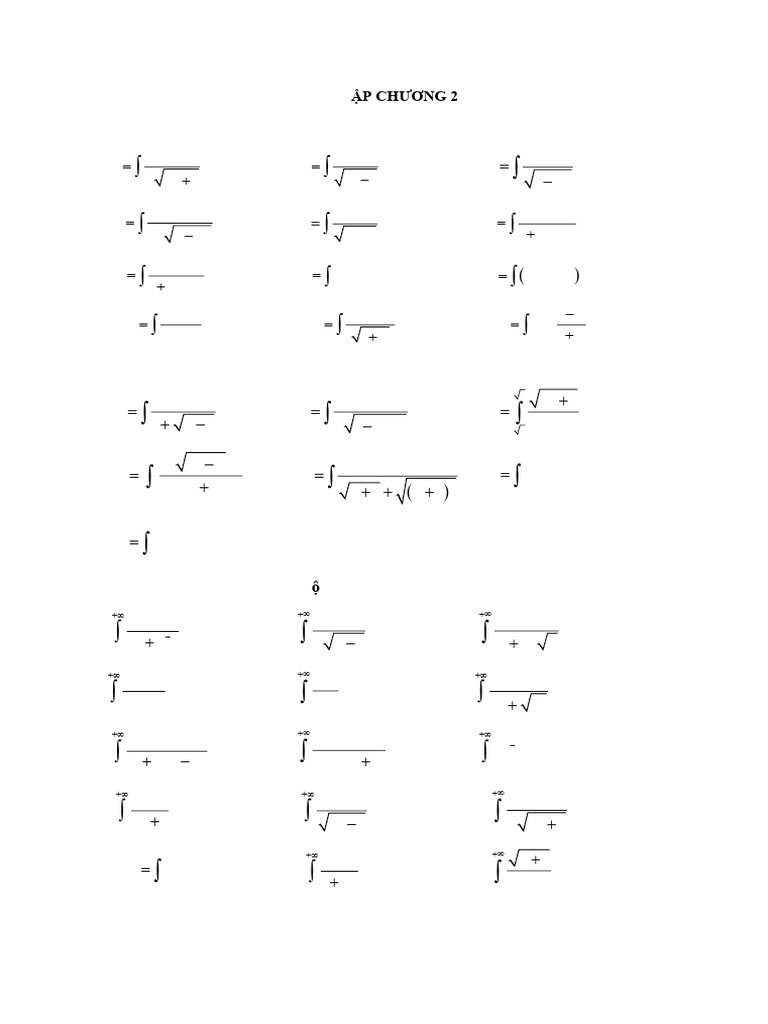 Bai Tap Chuong 2-GT1 | PDF