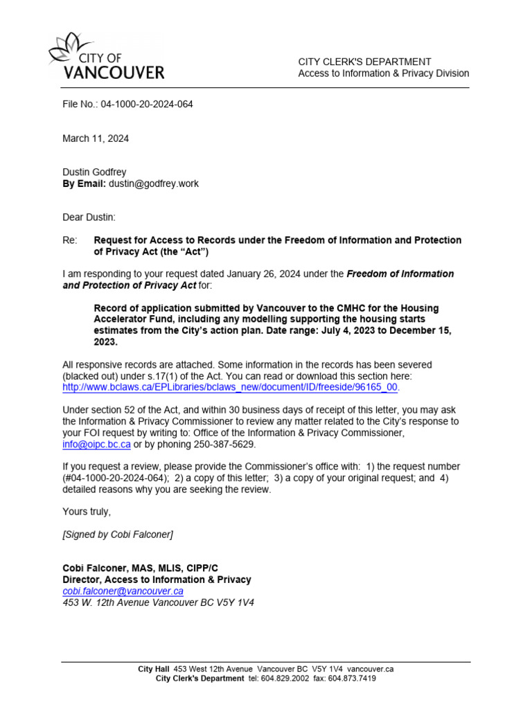 Vancouver HAF Application | PDF | Zoning | Climate Resilience