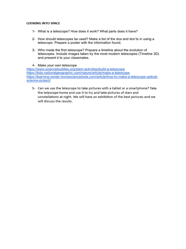 Looking Into Space | PDF