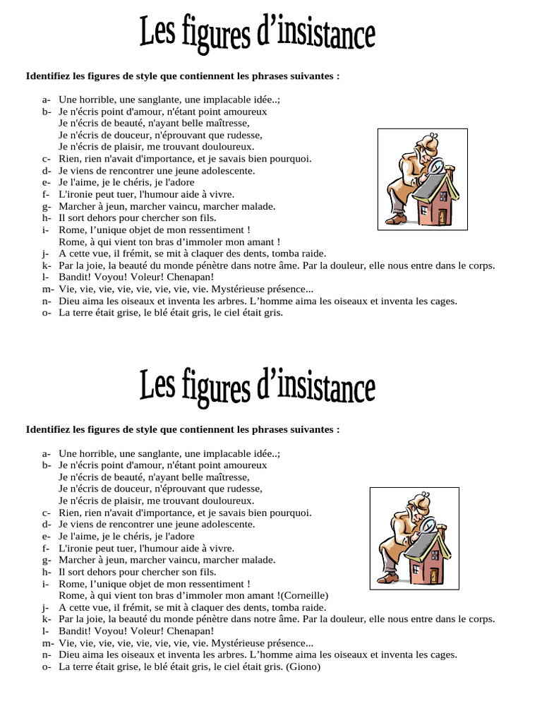 Figures D'insistance Exer | PDF