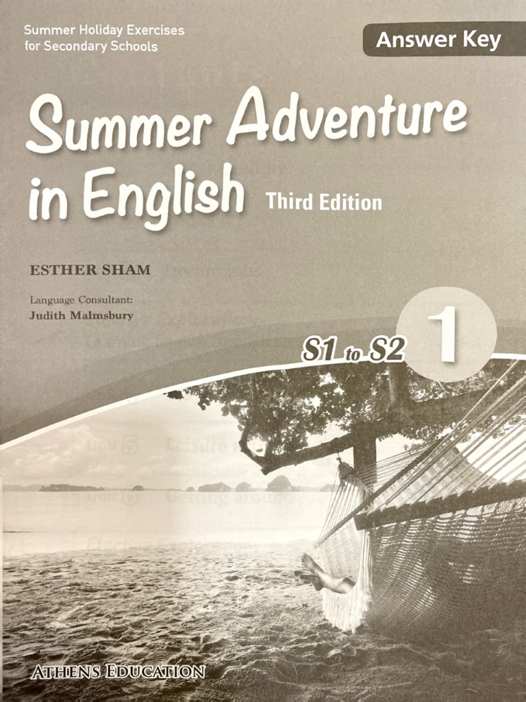 Summer Adventure in English S1-S2 ANS | PDF