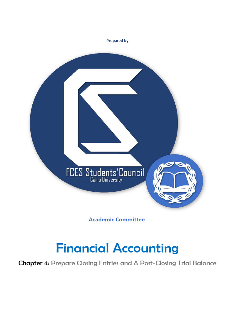 Accounting - Chapter 4 | PDF