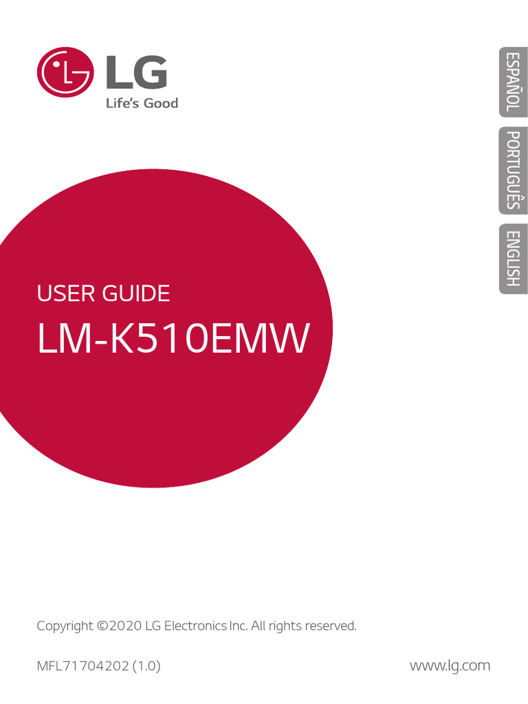 Manual LG k51s | PDF
