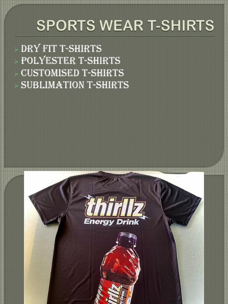 Sports Wear Tshirts | PDF