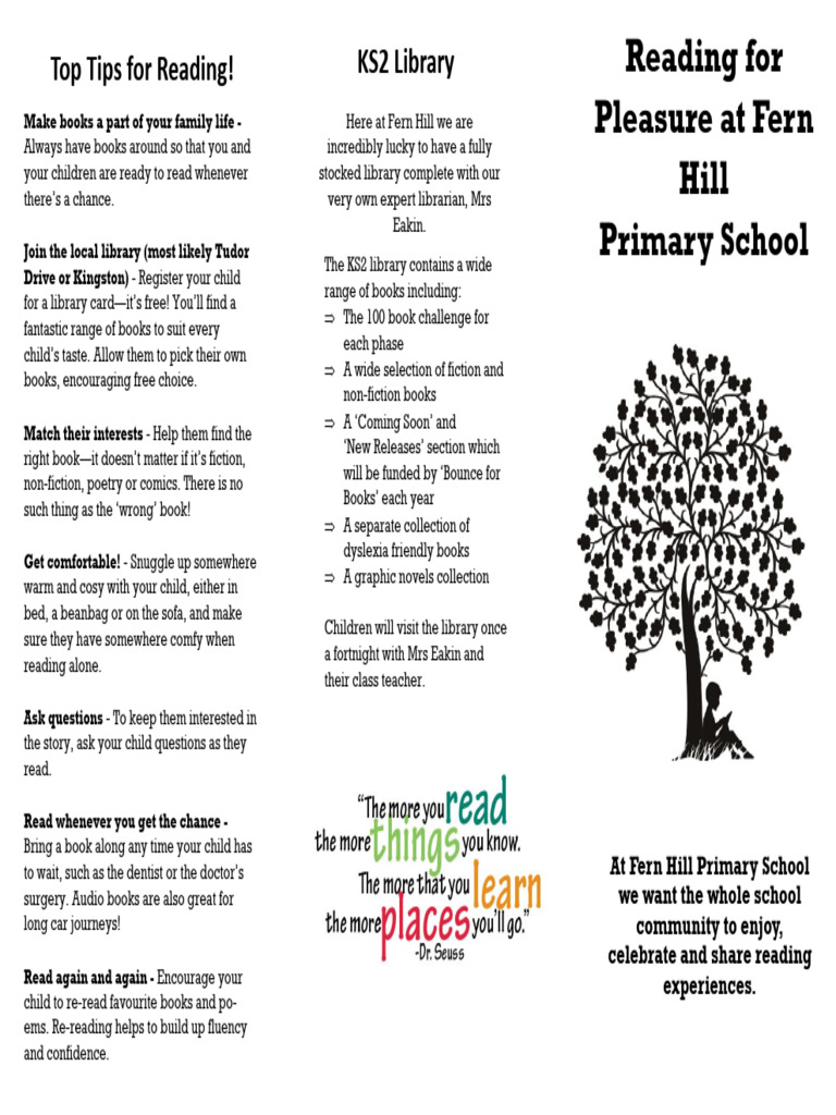 Reading Leaflet For Parents Year 3 and 4.135783147 | PDF