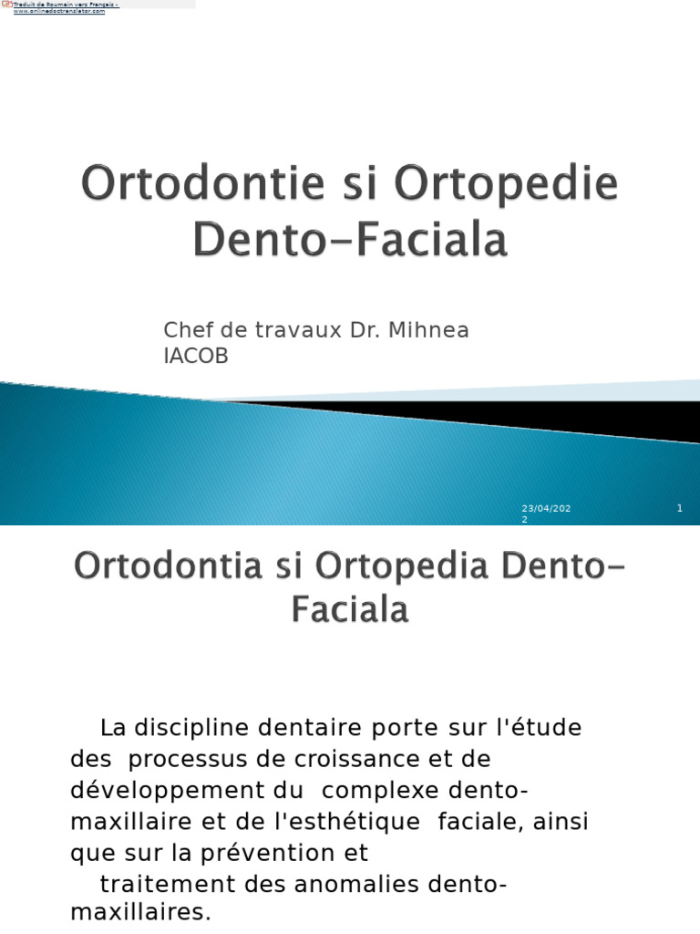 Prognatismul MB | PDF