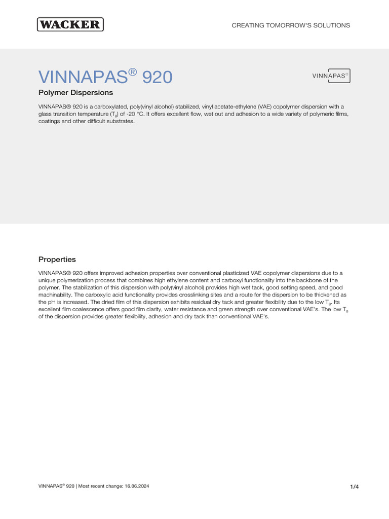 VINNAPAS 920 en 2024.06.16 | PDF