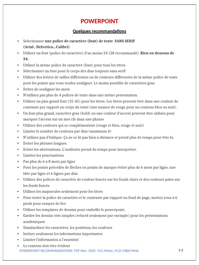 FDF-POWERPOINT-Organiser Une Presentation Powerpoint | PDF