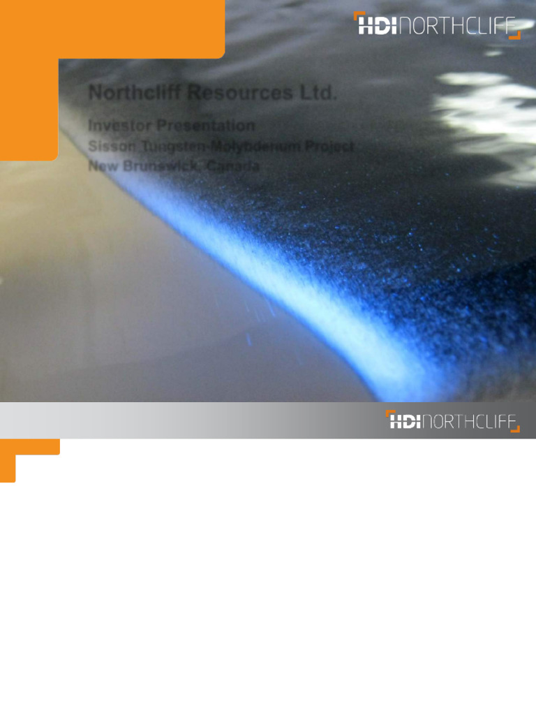 NCF NCFFF Northcliff Resources | PDF | Mining | Finance & Money Management