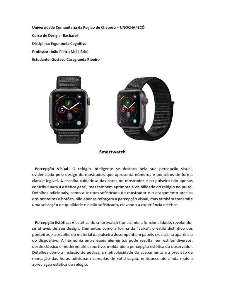 SMARTWATCH | PDF