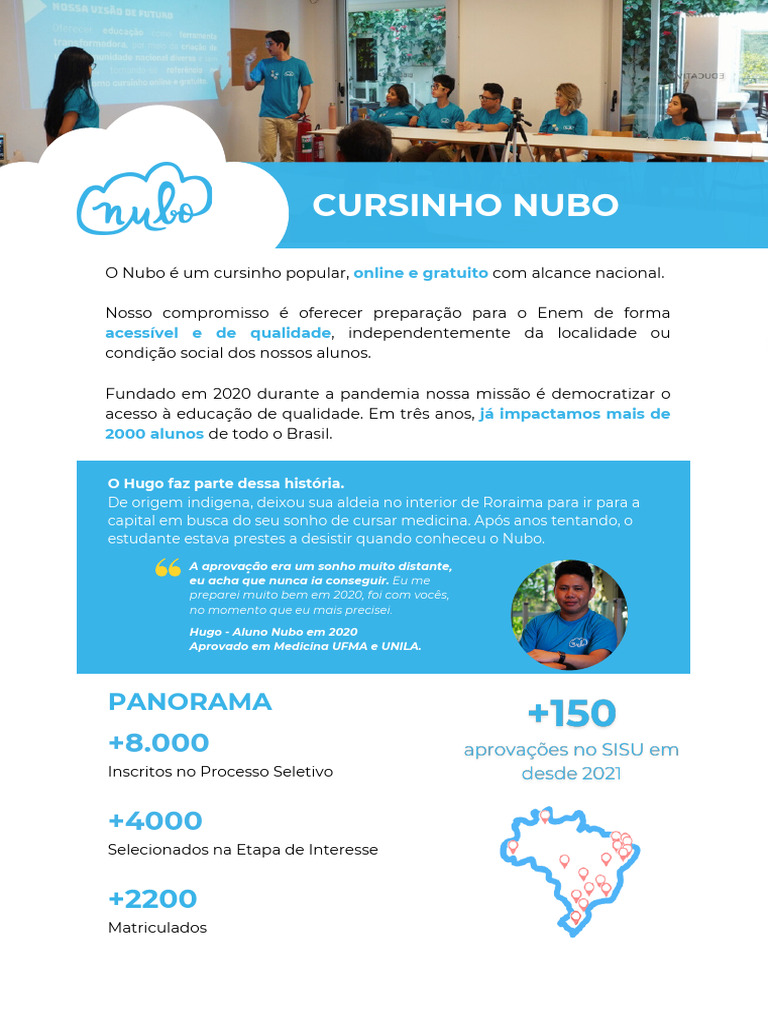 Institucional Nubo 2024 - PS ALUNOS | PDF