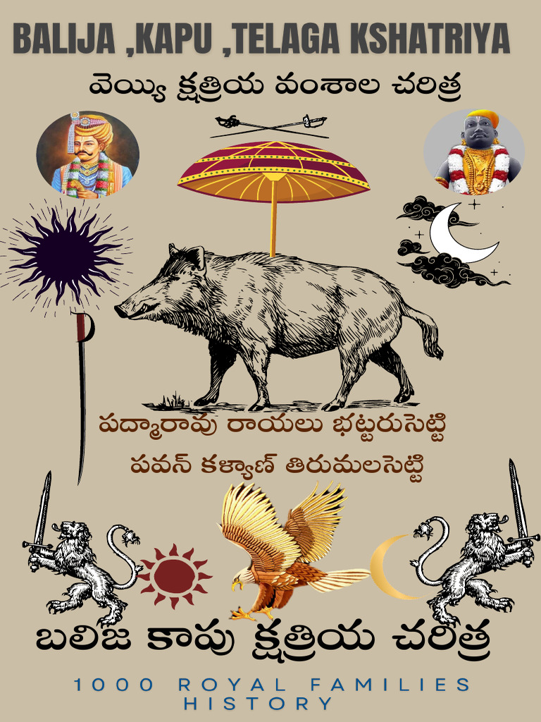 Balija Kapu Kshatriya 1000 Royal Familys at Rayalasena 2 | PDF