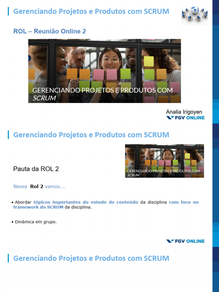 ROL 2 - PGO_Gerenciando Projetos e Produtos com SCRUM | PDF ROL 2 - PGO_Gerenciando Projetos e Produtos com SCRUM | PDF