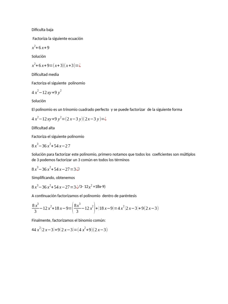 Trabajo de Fundamentos Yonathan | PDF | Ecuaciones | Métodos y ...