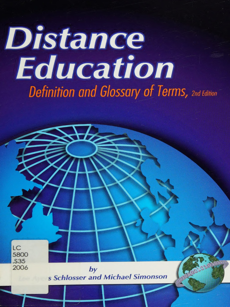 Education: Distance | PDF