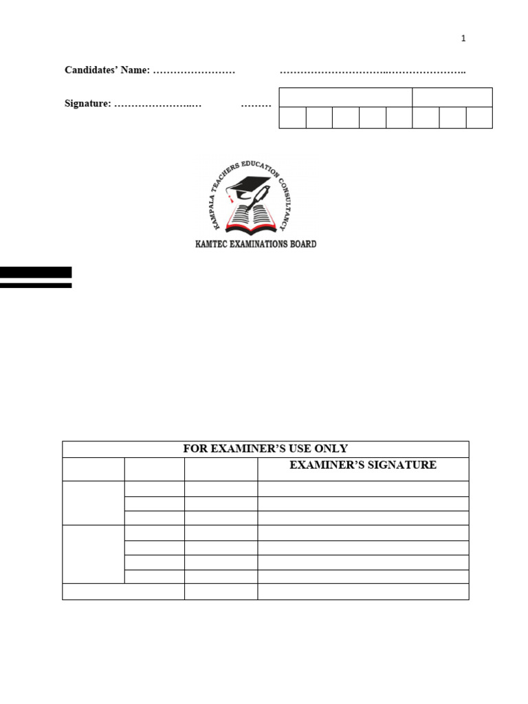 Biology Paper 1 o Level | PDF