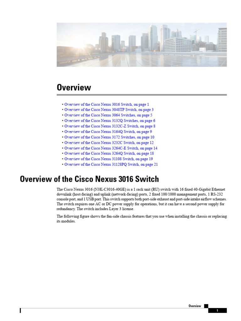 Install Nexus 3000 Guide | PDF | Network Switch | Computers
