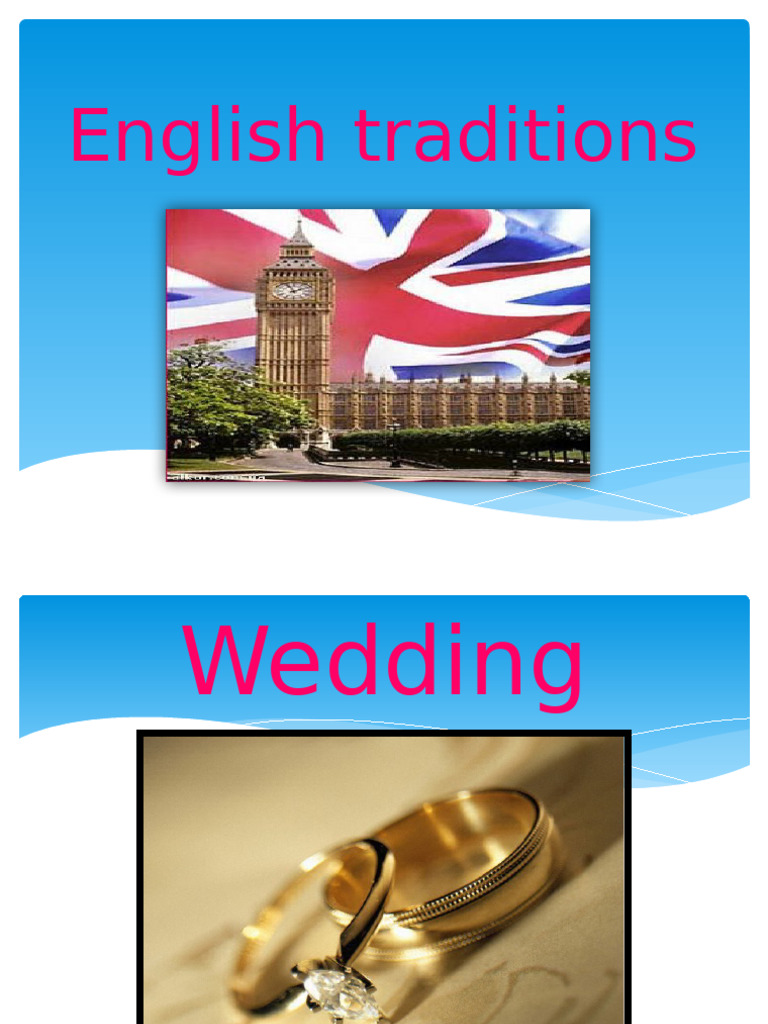 English Traditions | PDF