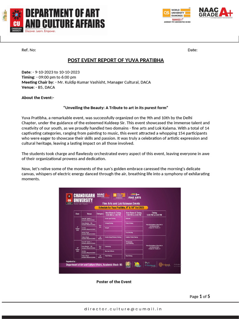 Compilation of Yuva Pratibha | PDF