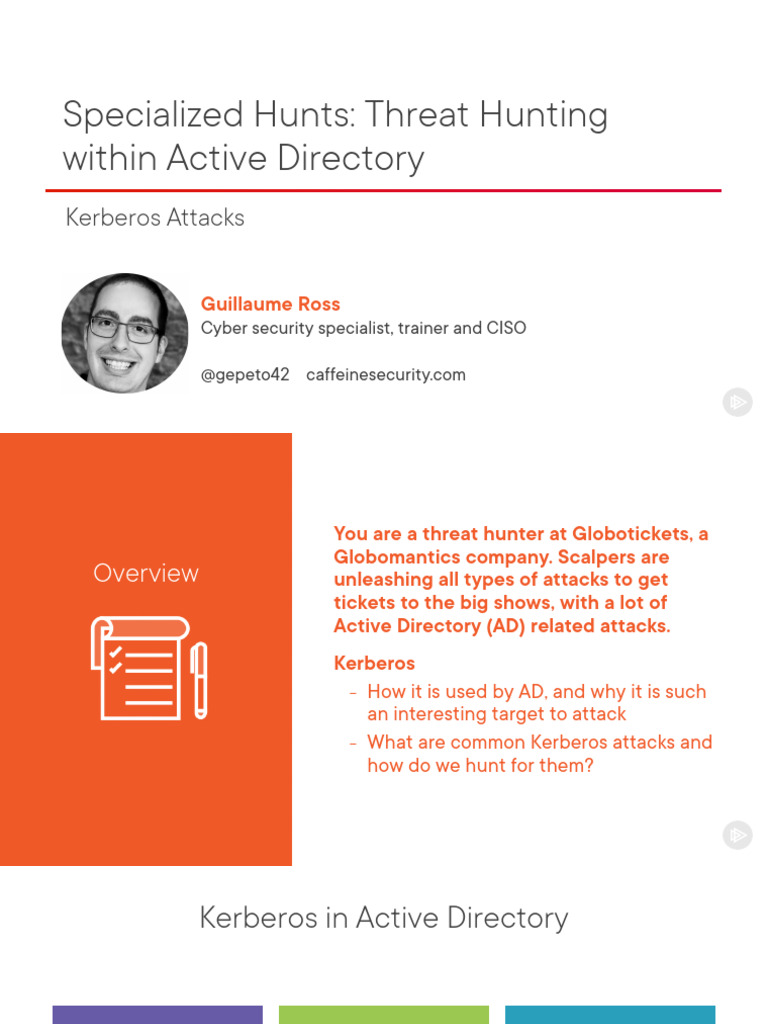 Kerberos Attacks Slides | PDF