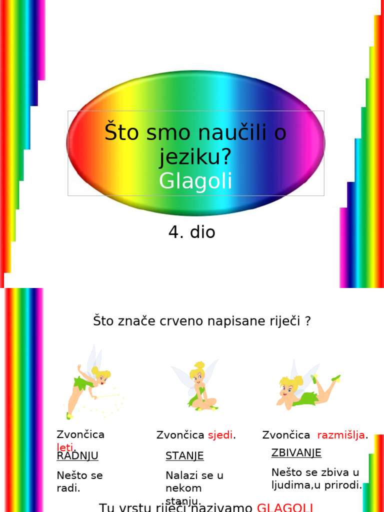Glagoli III Razred | PDF