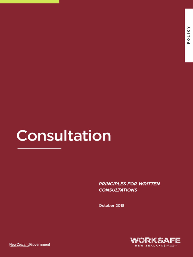 Consultation Policy | PDF