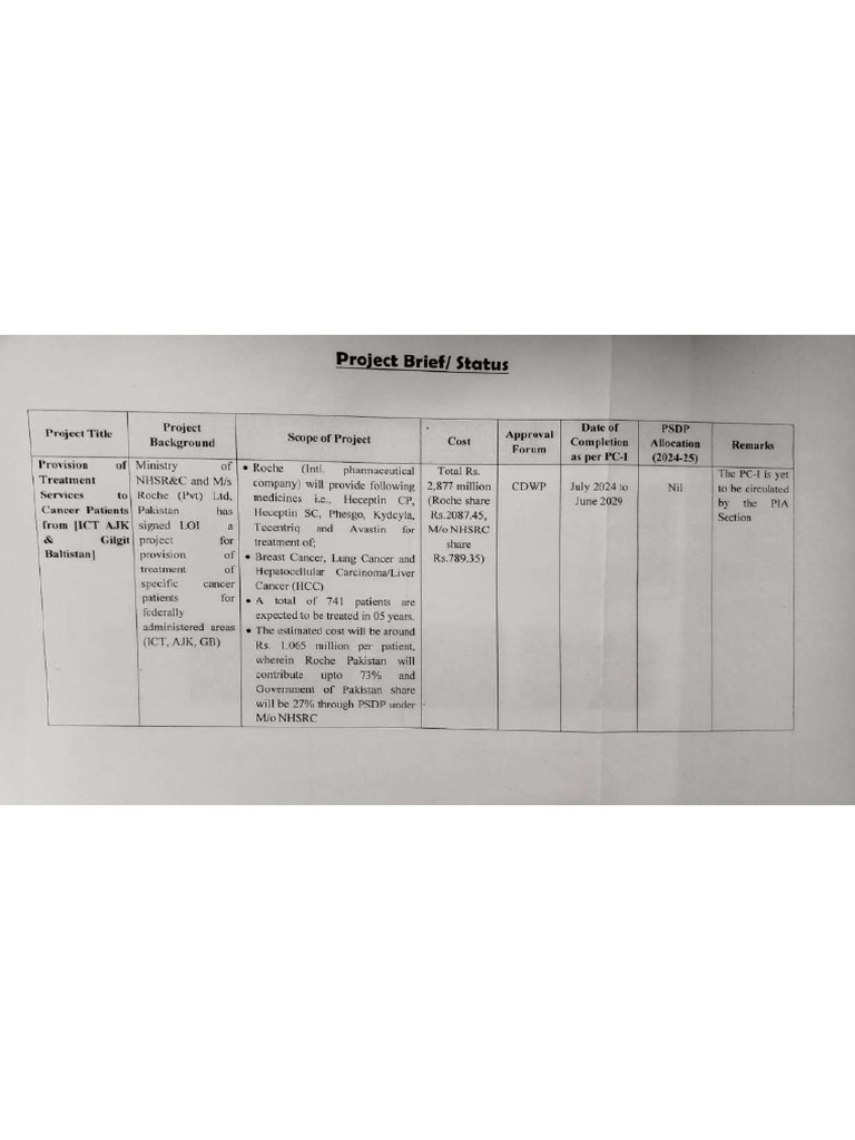 Cancer hospital delayed | PDF