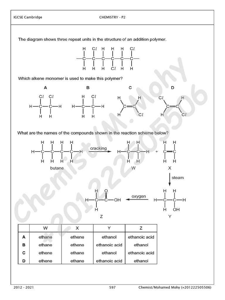 Polymers p2 | PDF