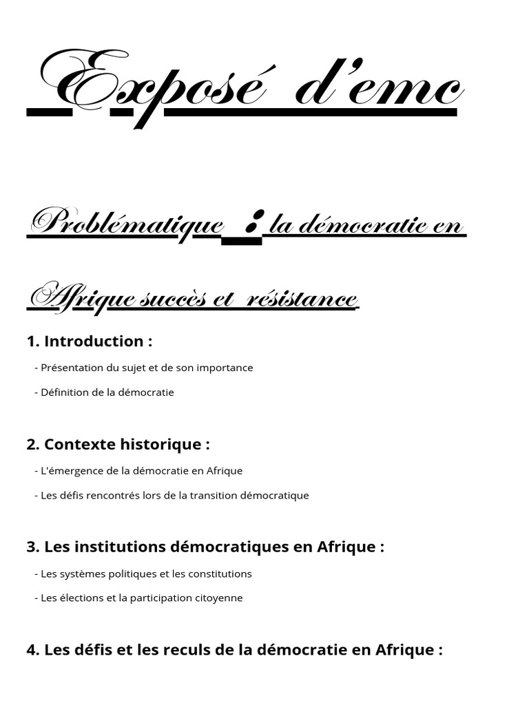 Exposé d’emc | PDF