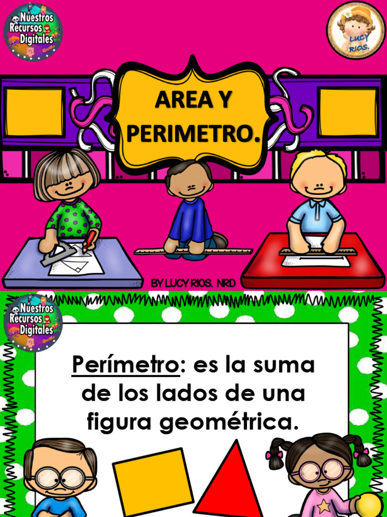 Área y Perímetro de Figuras Geométricas | PDF