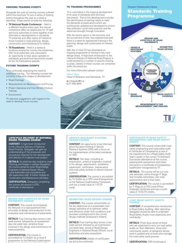 23 TII Standards Training Programme Leaflet | PDF