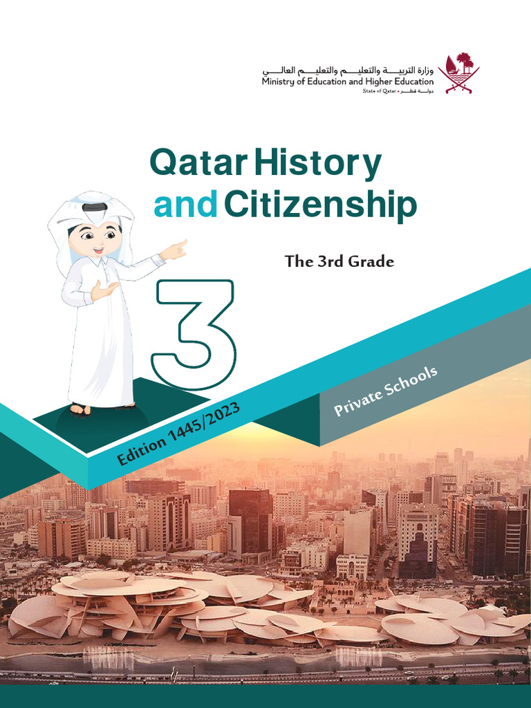 Qatar History Citizenship: The 3rd Grade | PDF | Continent | Qatar