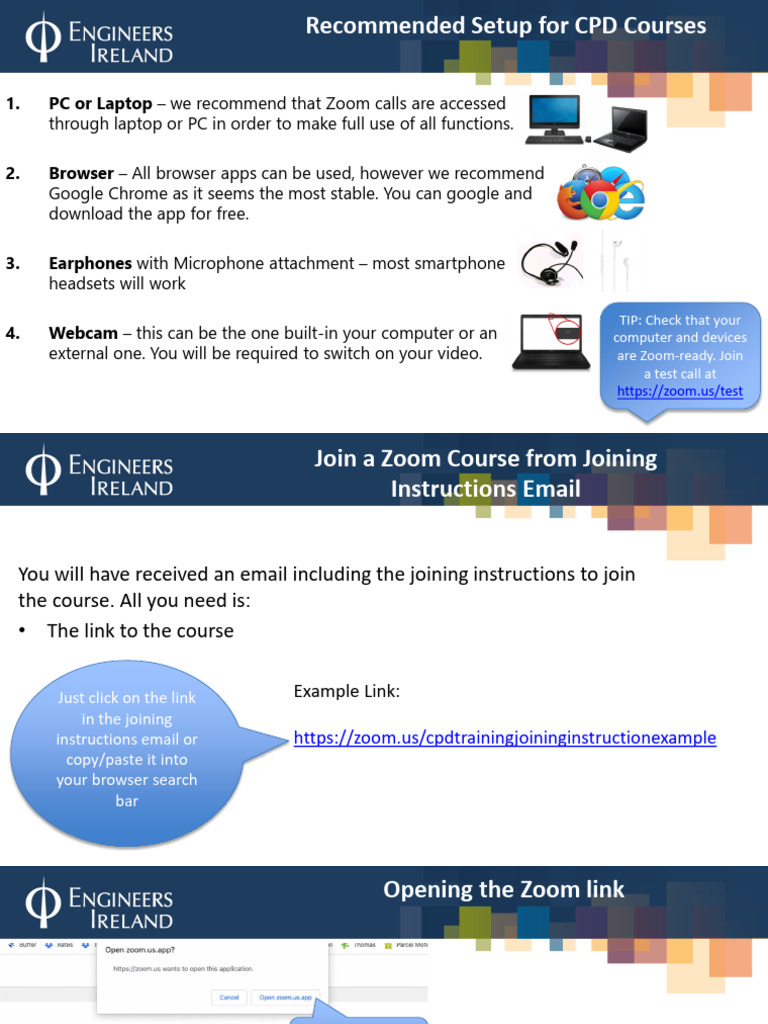Zoom Guide for Delegates | PDF