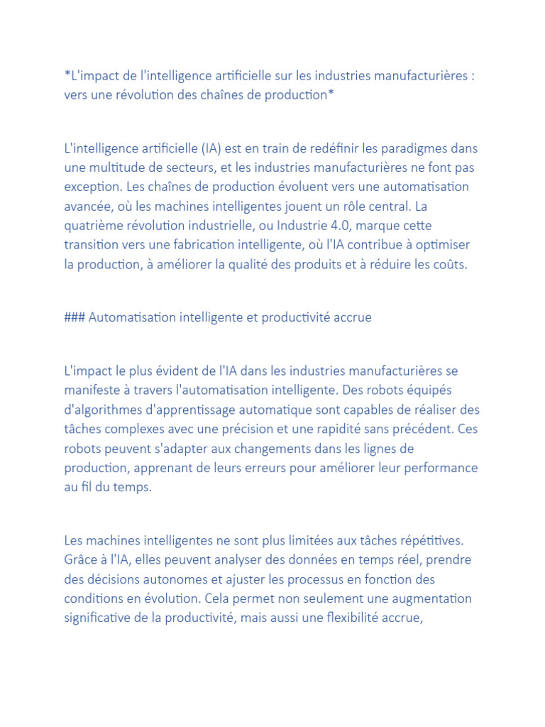 Intel Artificielle | PDF