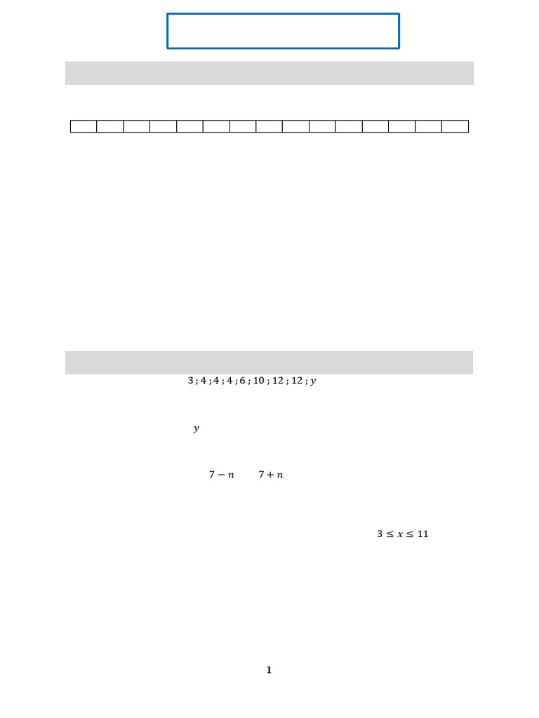 Grade 12 Statistics | PDF
