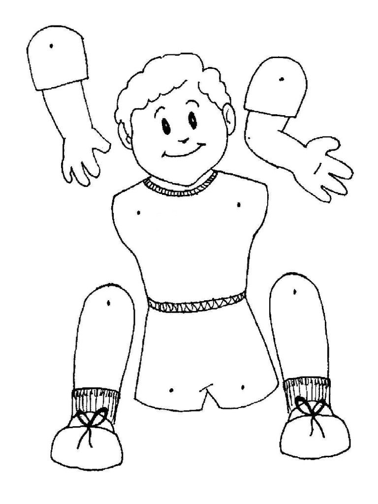 Parts of The Body Handcraft | PDF