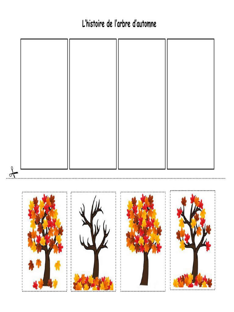Histoire-Arbre-Automne 4 Images | PDF