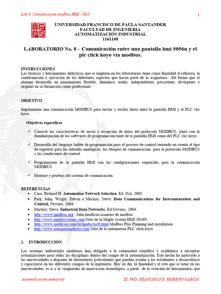 L8 HMI - PLC Click Koyo MODBUS | PDF