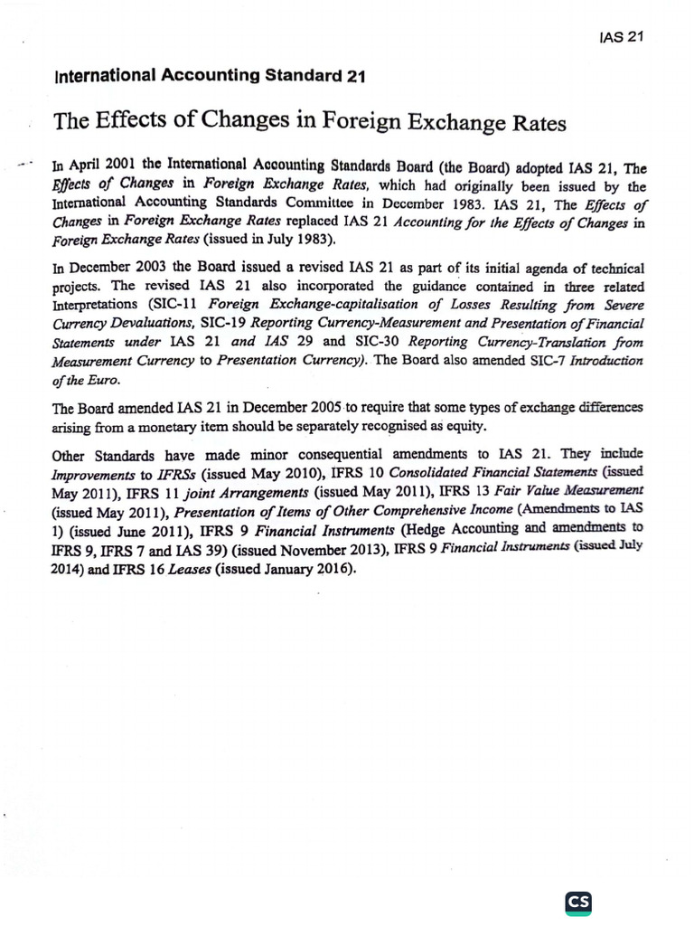 IAS 21 | PDF