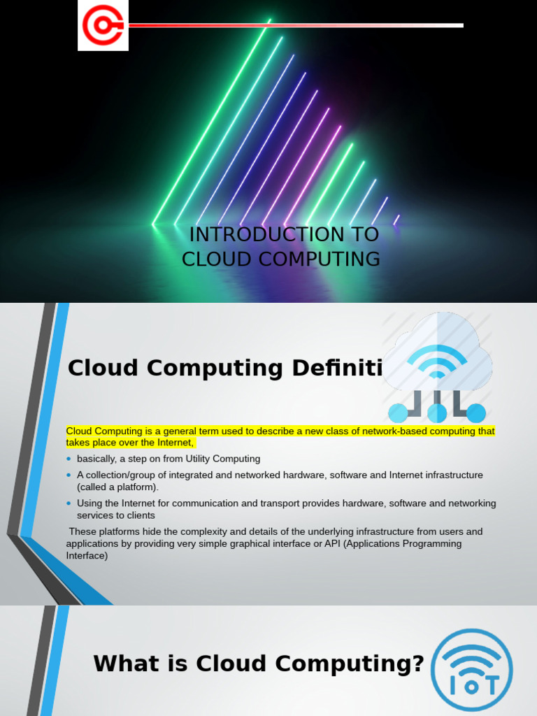 Chapter# 3-Cloud Computing | PDF