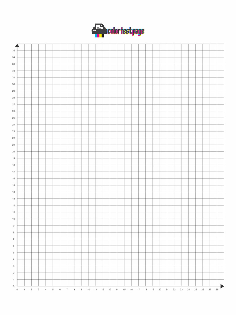 Inch Graph Paper With Axis | PDF