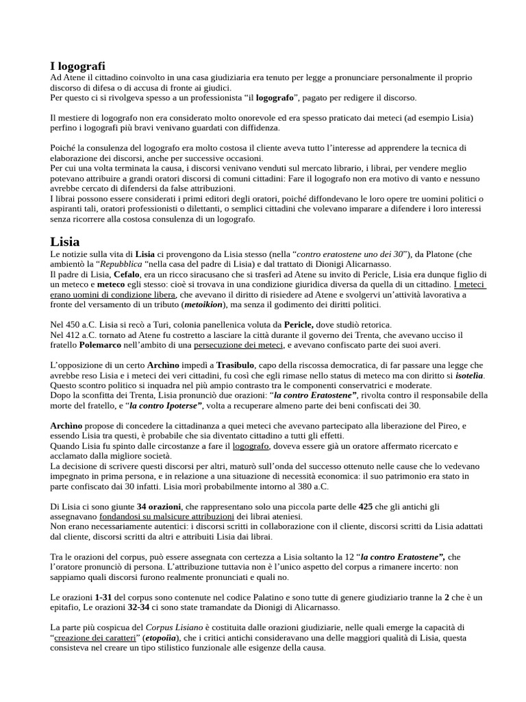 Lisia Pdf