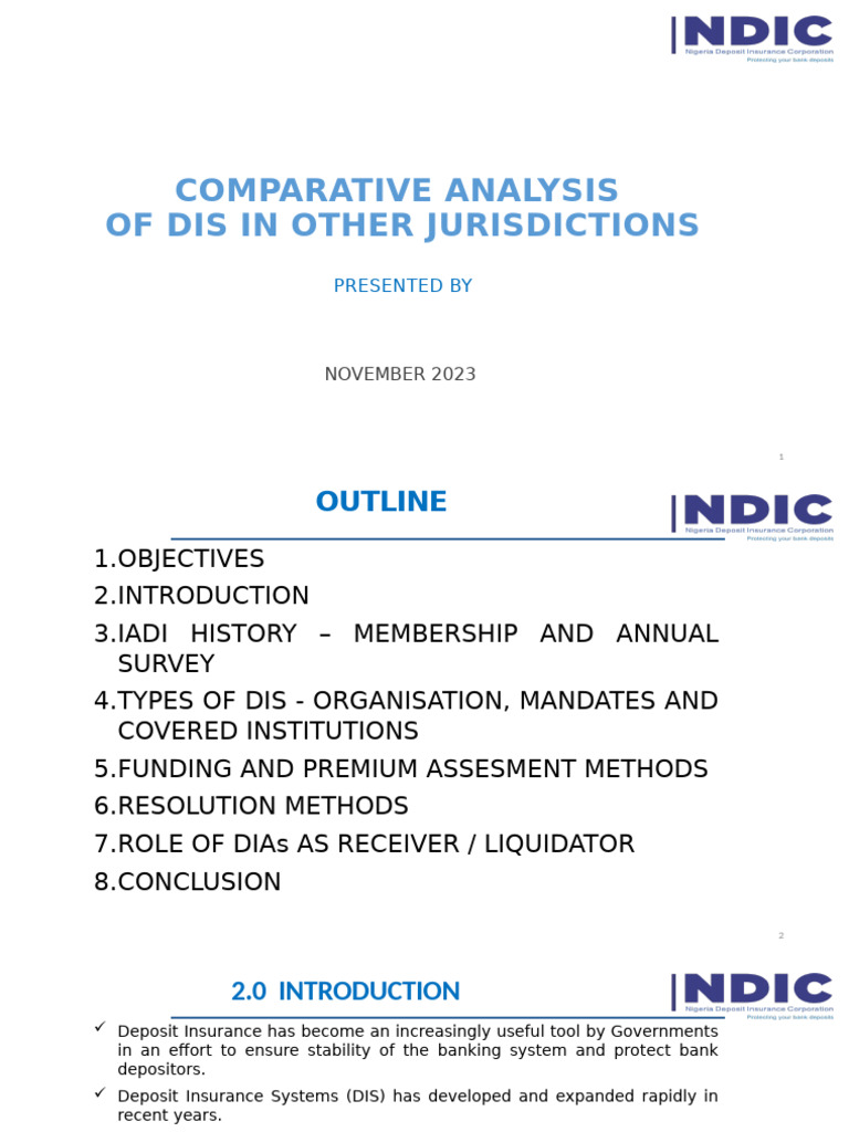 Comparative Analysis of DIS Worldwide 2023 | PDF | Private Sector ...