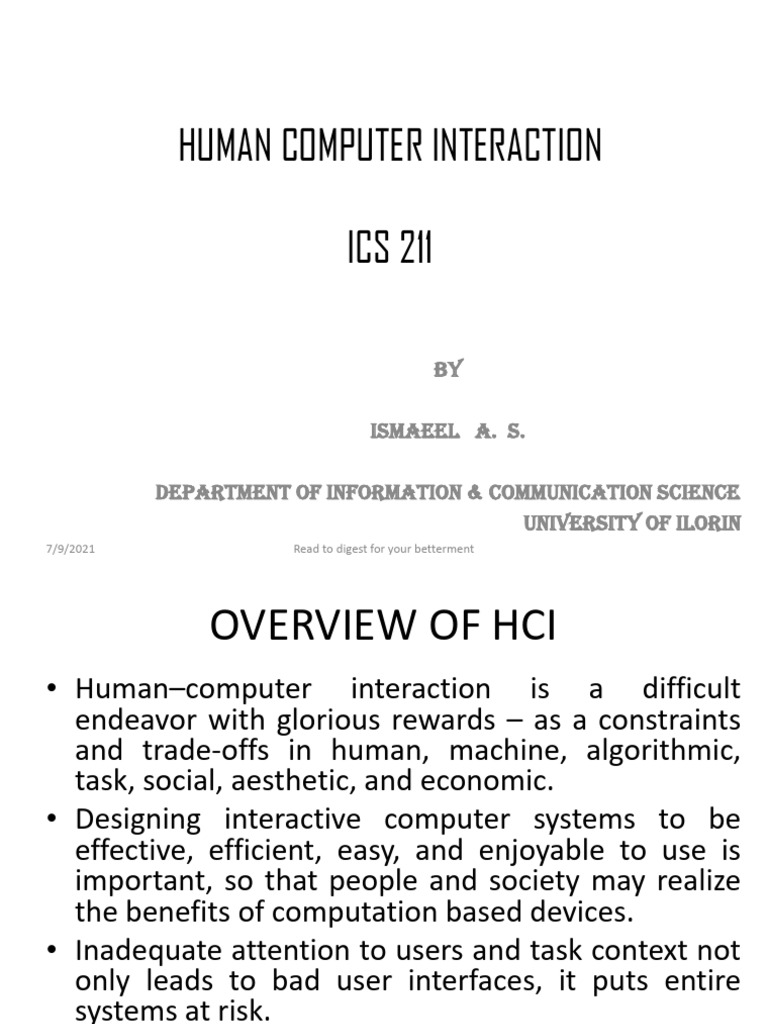 Final ICS 211 (1-7) | PDF