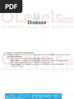 Summary Notes - Topic 10 Diseases and Immunity - CAIE Biology IGCSE ...