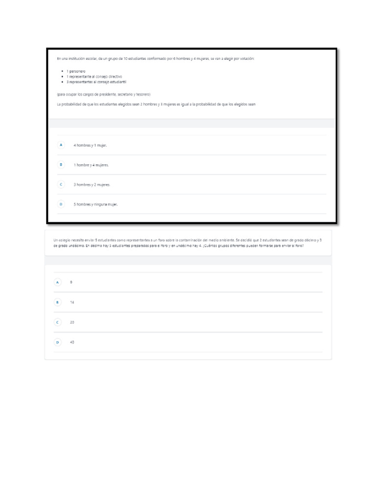 Pre Icfes Mate | PDF