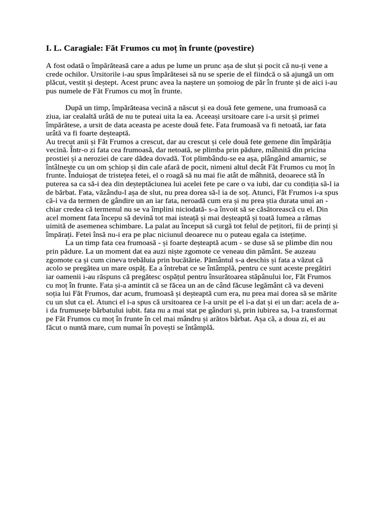 Rezumate Lecturi | PDF